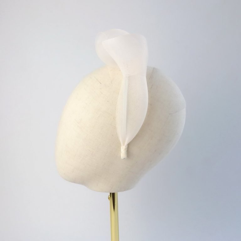 Ivory Crinoline Knot Headband - Imogen's Imagination