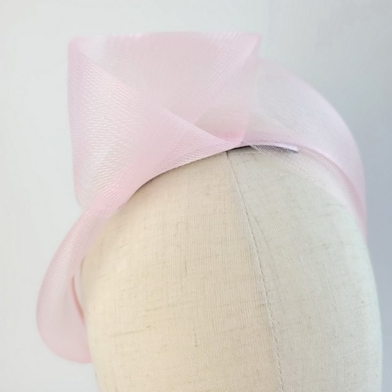 Pale Pink Crinoline Knot Headband - Imogen's Imagination